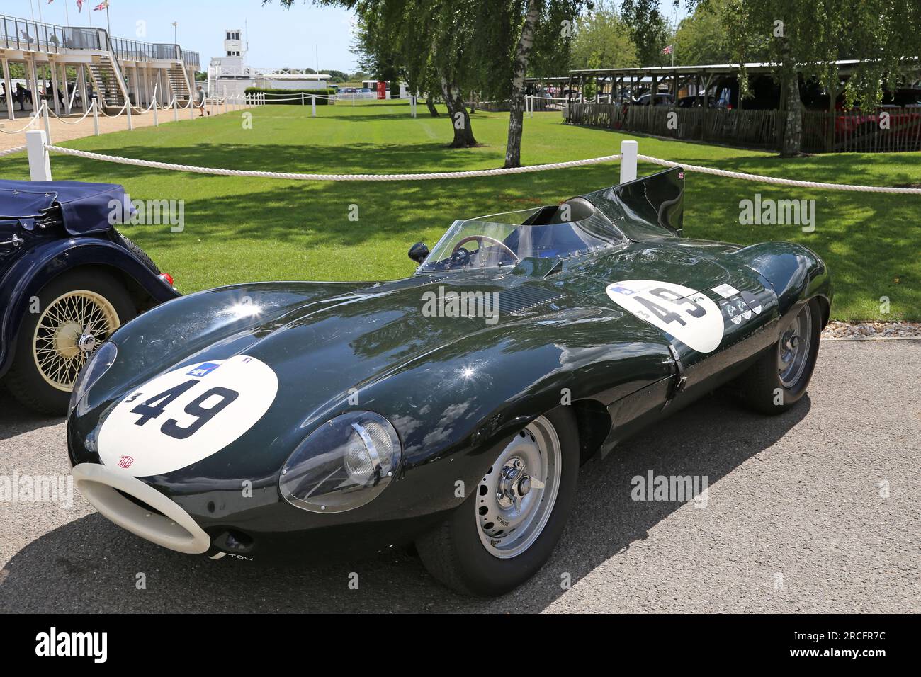Jaguar Works 'long-nose' D-Type (XKD 505, 1955 Le Mans winning car ...