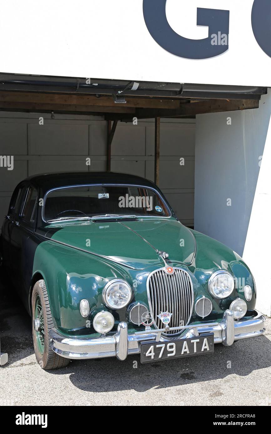Jaguar Mk1 3.4 (1958), Mike Hawthorn Track Day, Goodwood, Sussex ...