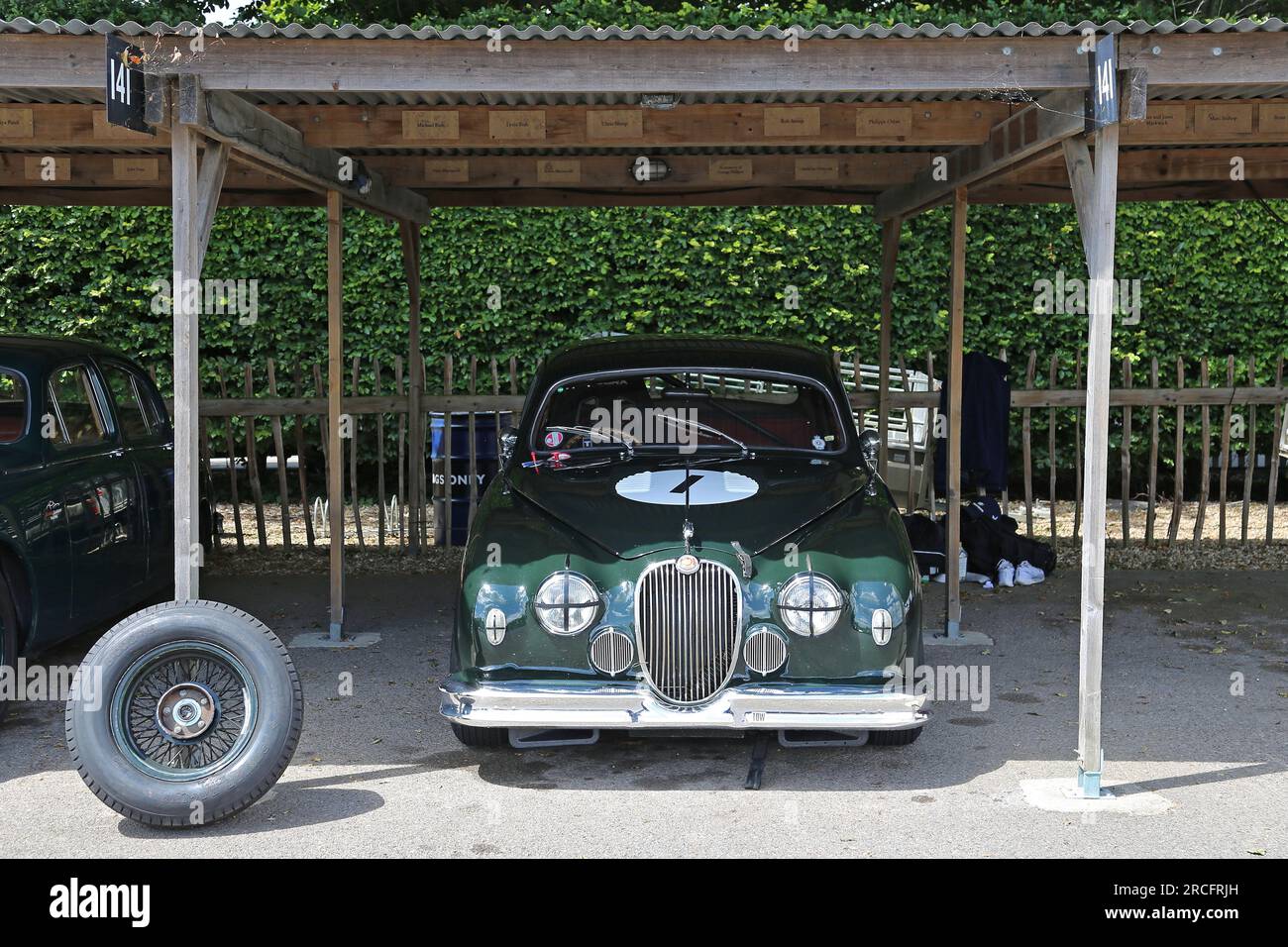 Jaguar Mk1 3.4 (1955-1959), Mike Hawthorn Track Day, Goodwood, Sussex ...