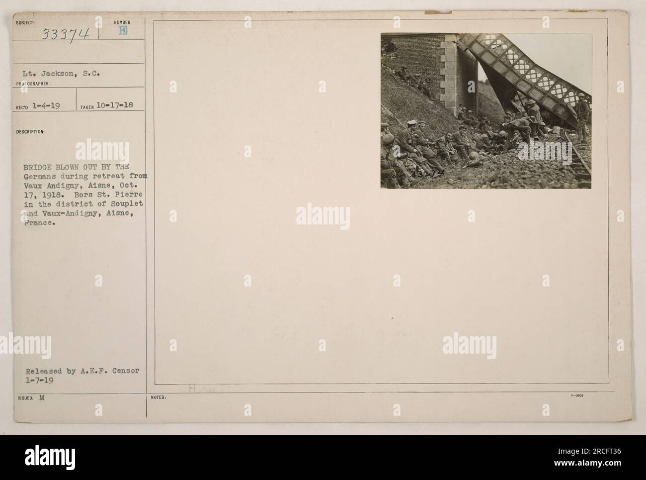 Blown out bridge during ww1 hi-res stock photography and images - Alamy