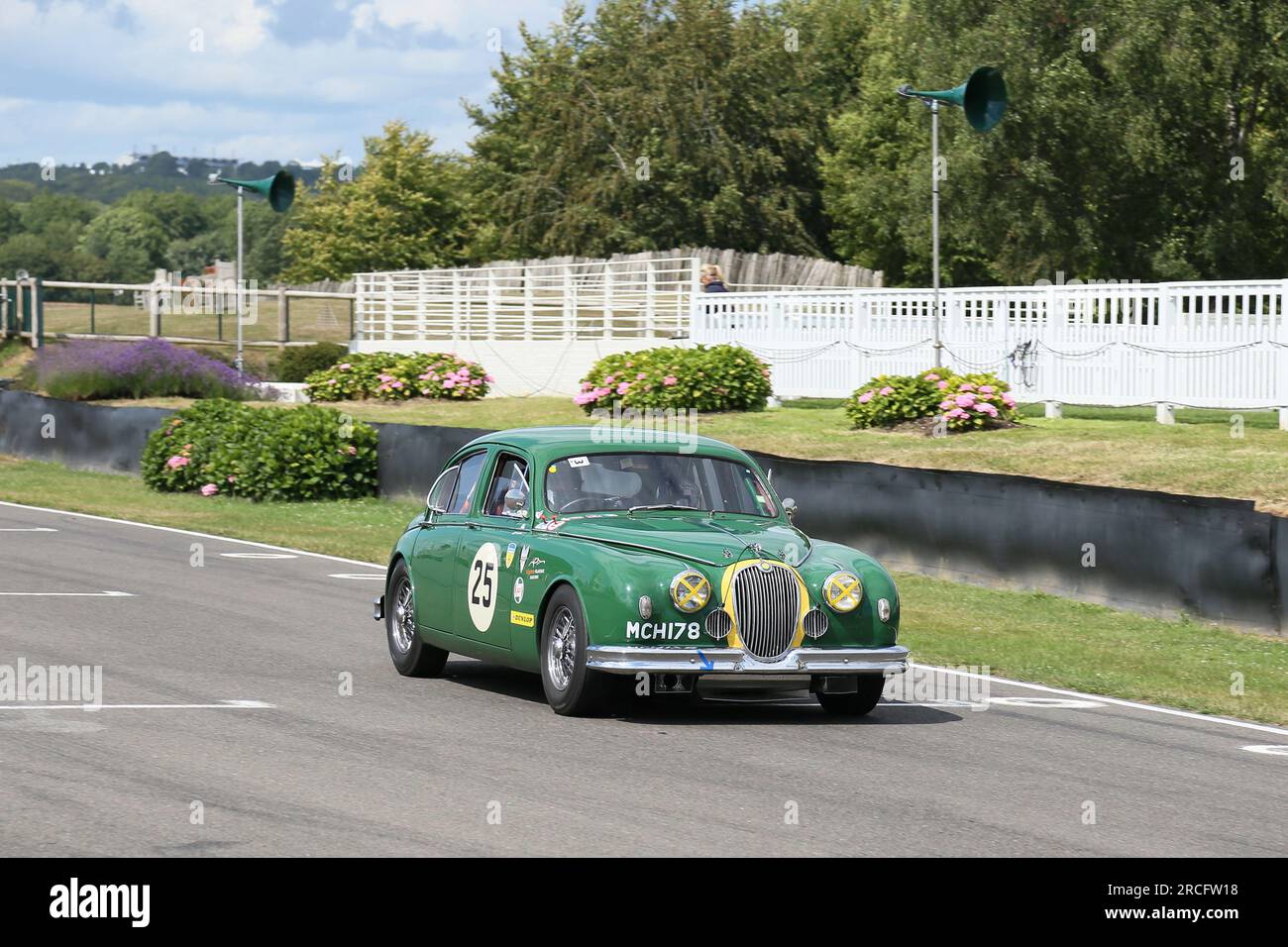 Lister Jaguar Mk1 3.4 (1958), Mike Hawthorn Track Day, Goodwood, Sussex ...