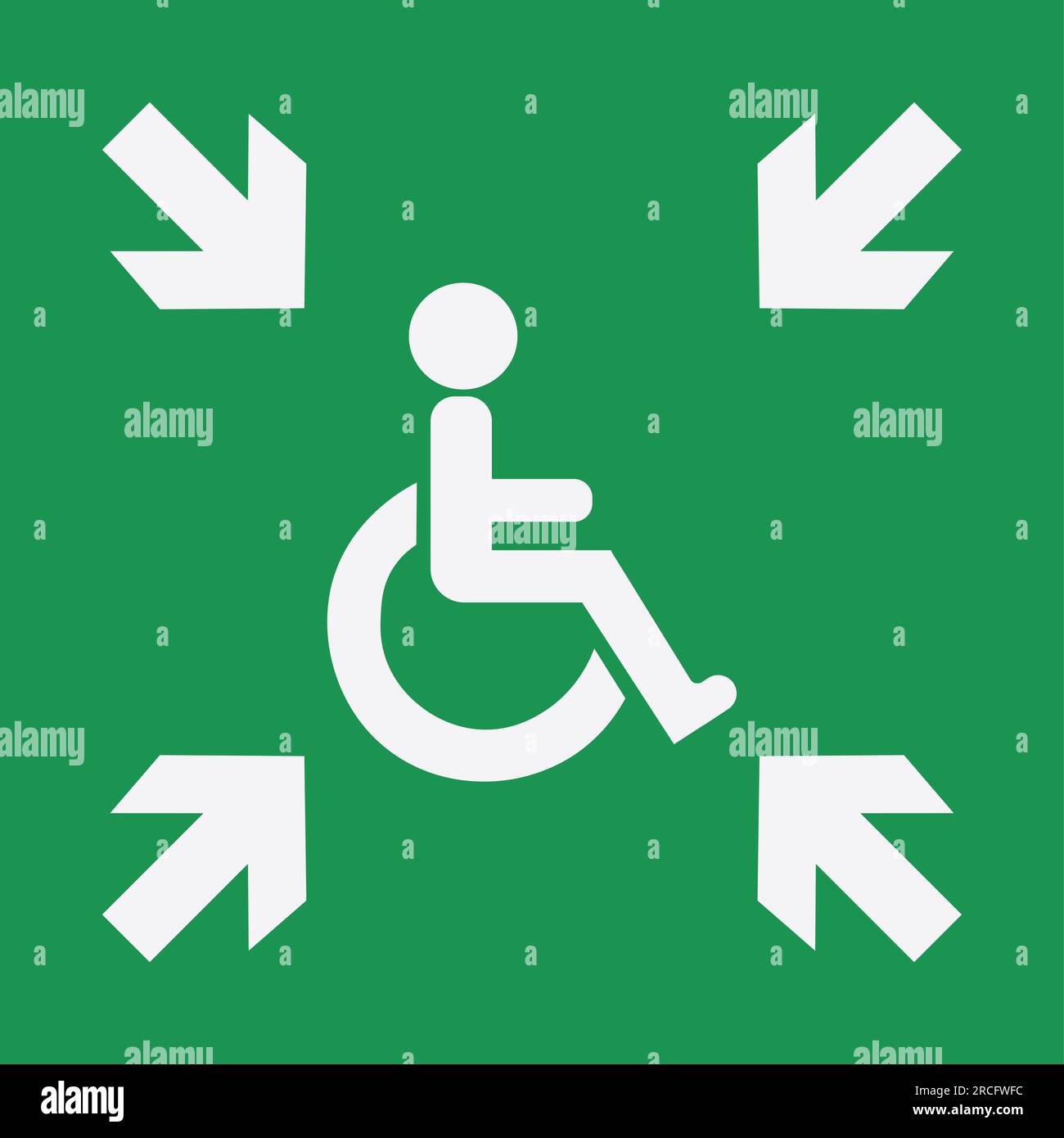 Evacuation Temporary Refuge Symbol. Concept of safety Stock Vector ...