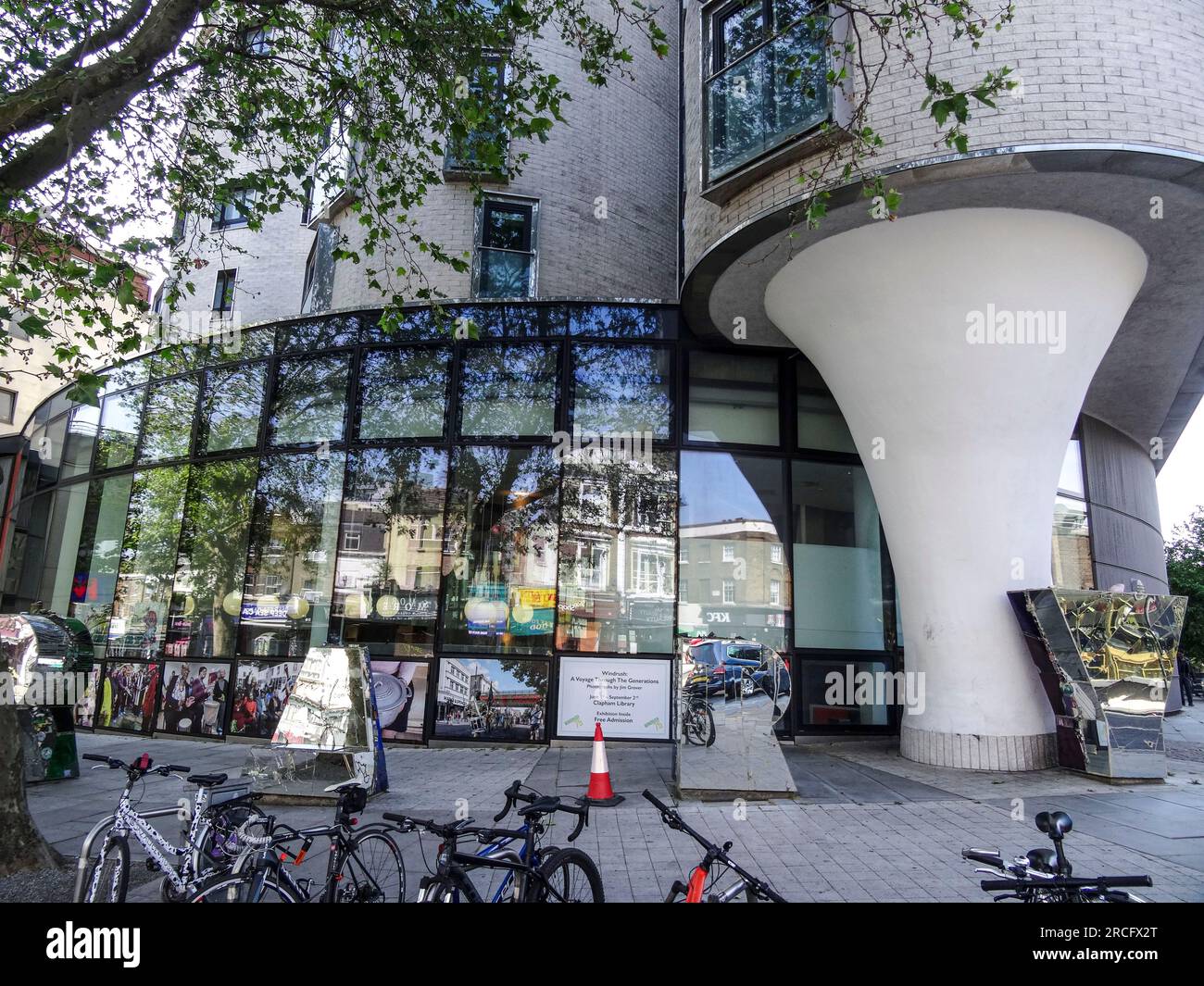 Mary Seacole Centre and Clapham library, London, England Stock Photo ...