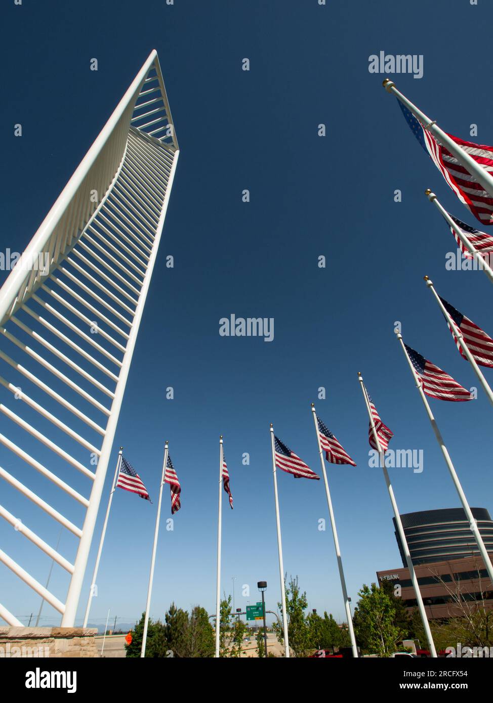 Denver Tech Center Monument Stock Photo - Alamy