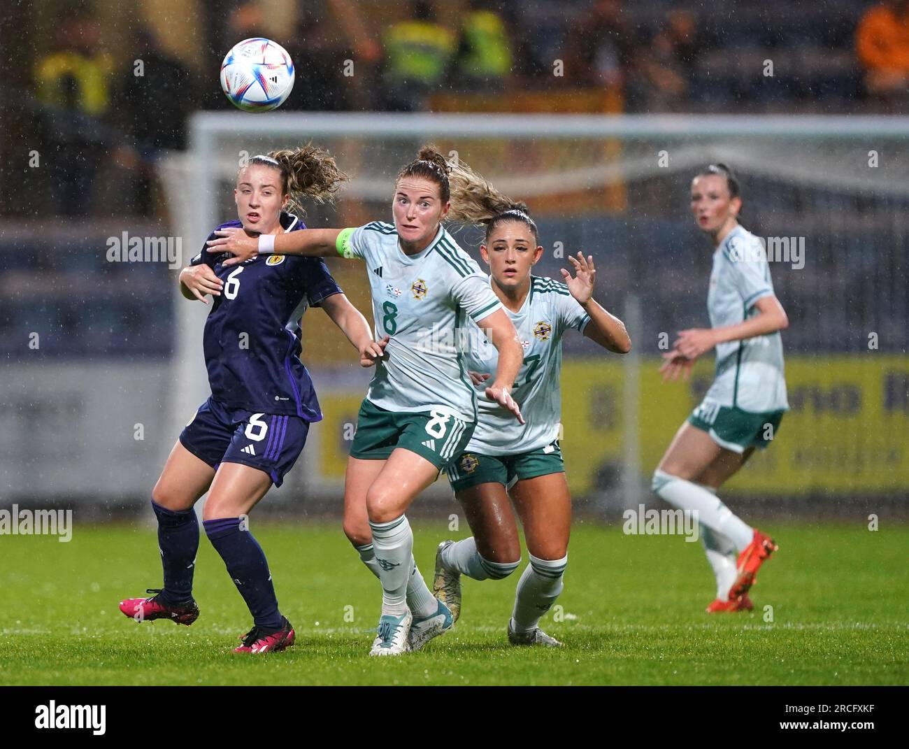 Scotland's Kirsty MacLean, and Northern Ireland's Marissa Callaghan ...