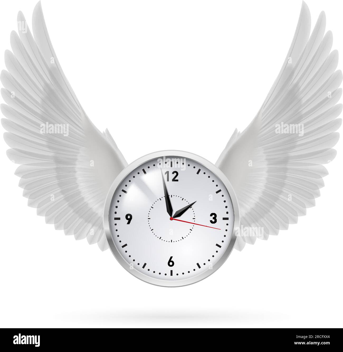 Surreal clock Stock Vector Images - Alamy