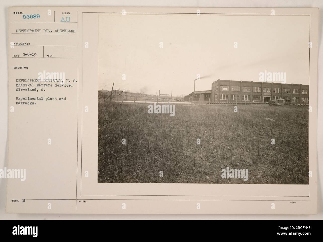 This photograph shows the Development Division of the U.S. Chemical ...