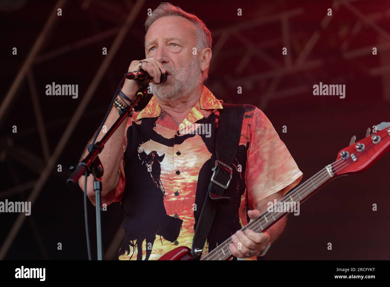 Peter Hook, Rochester Castle Festival 2023 Stock Photo - Alamy