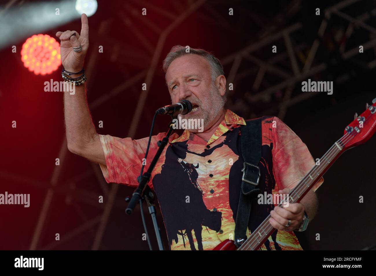 Peter Hook, Rochester Castle Festival 2023 Stock Photo - Alamy
