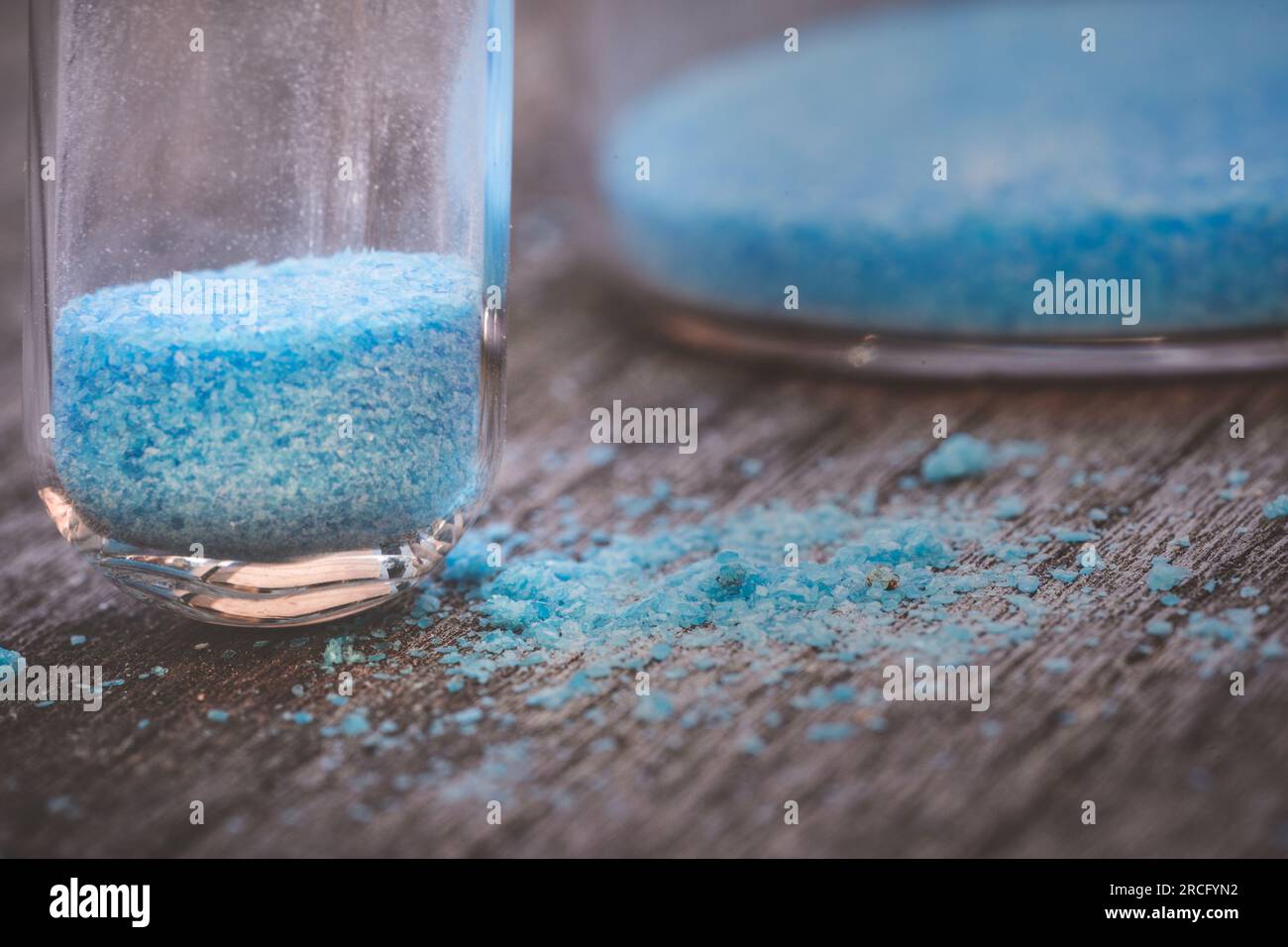Copper sulphate powder hi-res stock photography and images - Alamy