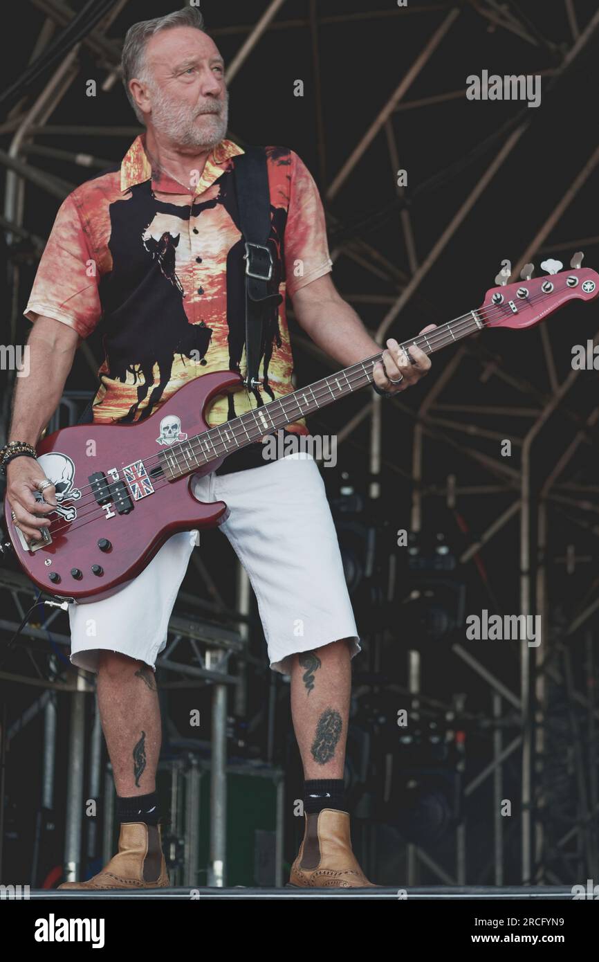 Peter Hook, Rochester Castle Festival 2023 Stock Photo - Alamy