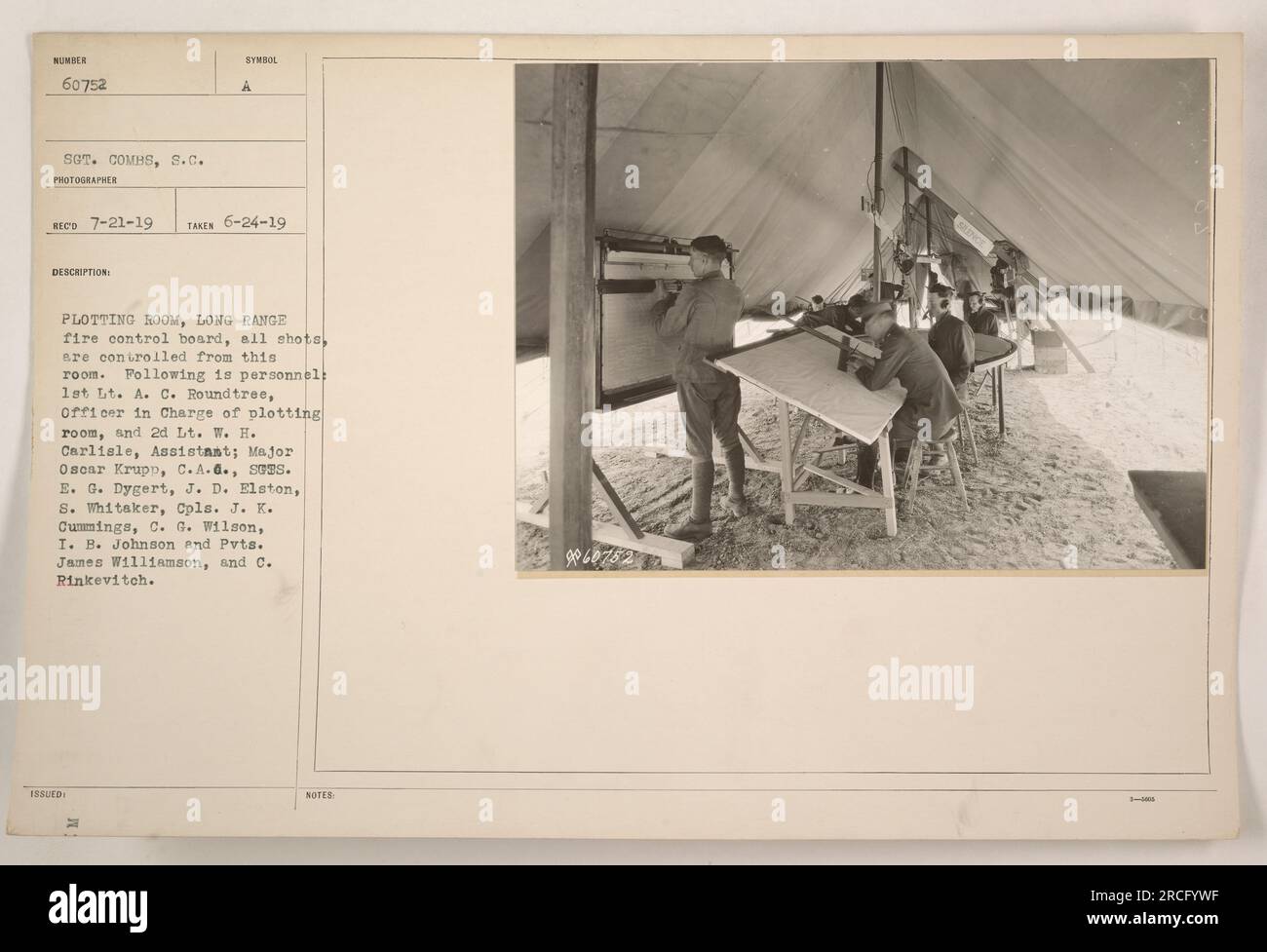 1st lt a c roundtree hi-res stock photography and images - Alamy
