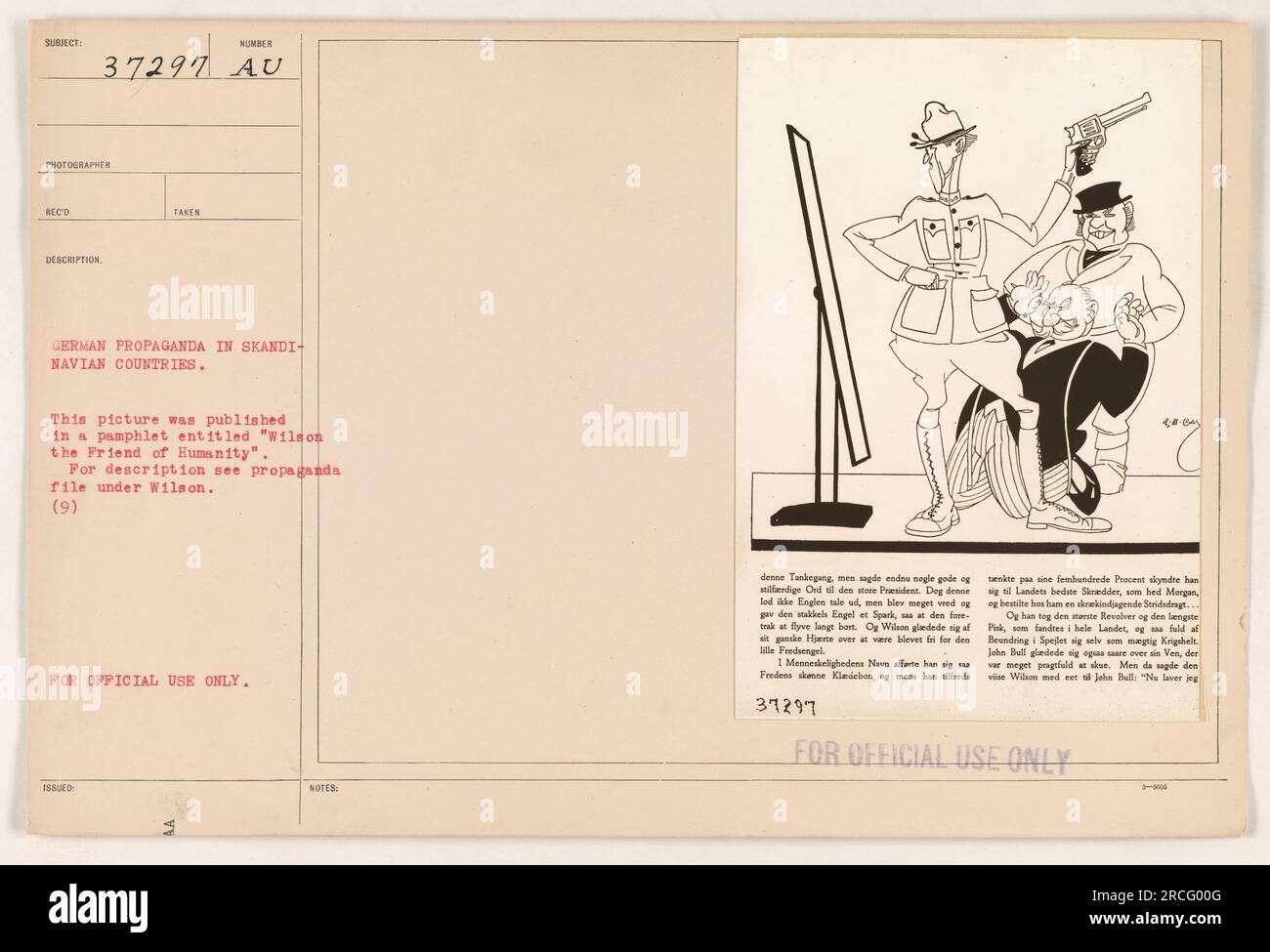 World war i propaganda pamphlet hi-res stock photography and images - Alamy