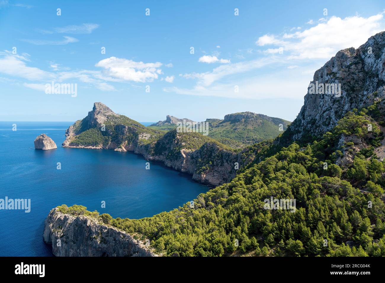 Mirador Es Colomer on Formentor peninsula - Mallorca, Spain Stock Photo ...