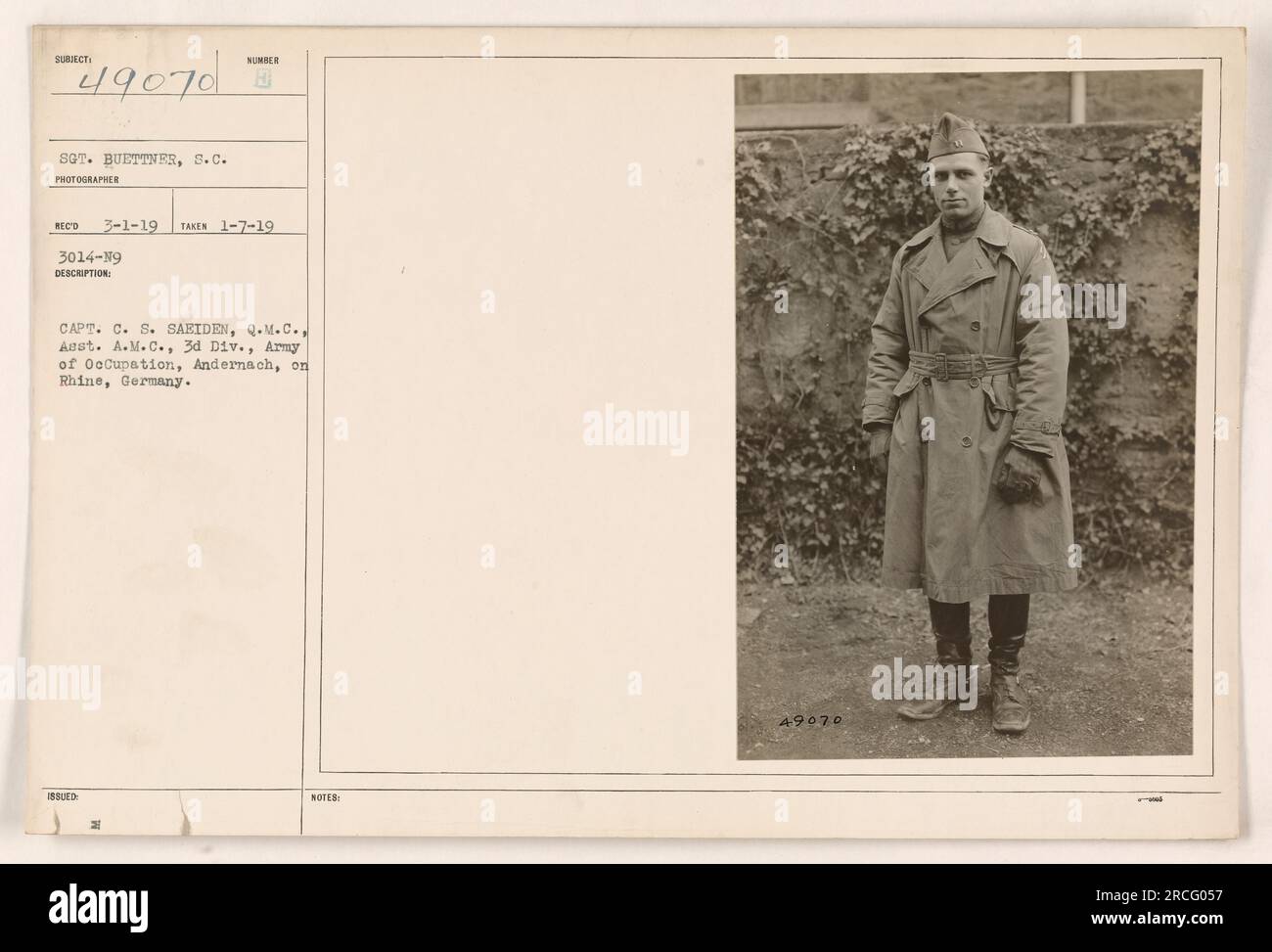 Captain c s saeiden hi-res stock photography and images - Alamy