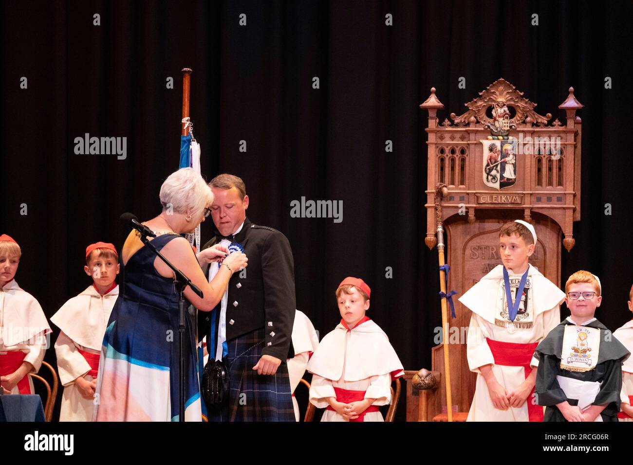 St Ronan's Cleikum Ceremonies Mrs Patterson will install Mr Ryan ...