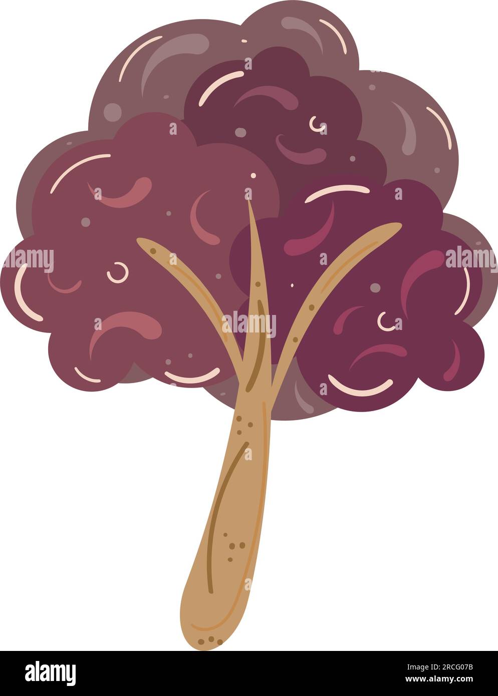 Isolated colored tree sketch icon Vector Stock Vector Image & Art - Alamy