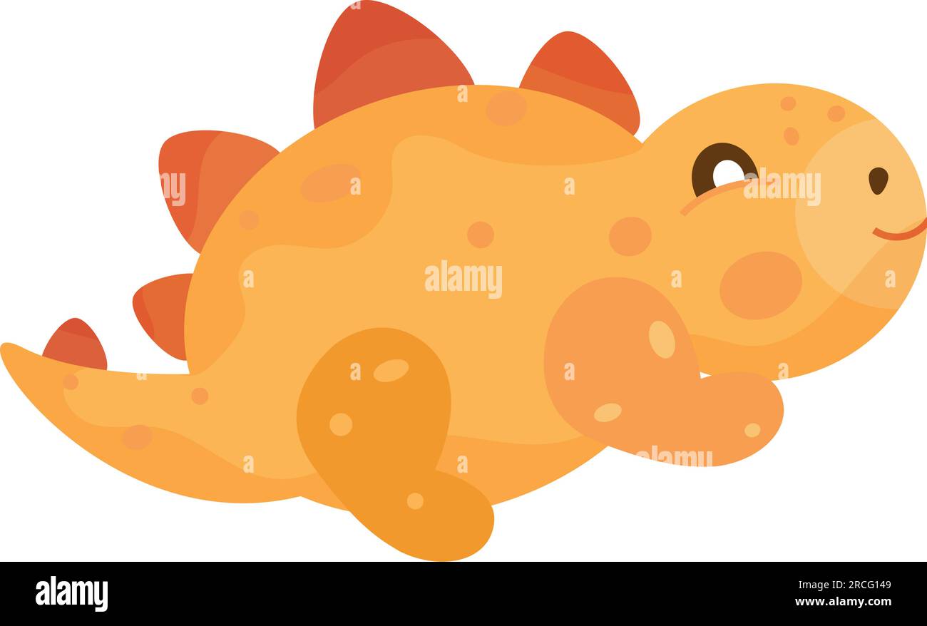 Isolated colored cute dinosaur character Vector Stock Vector Image ...