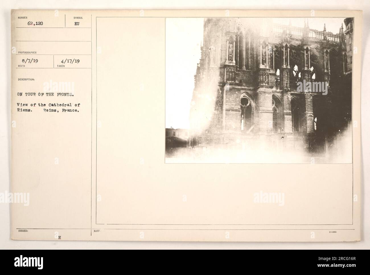 Reims cathedral aerial view hi-res stock photography and images - Alamy