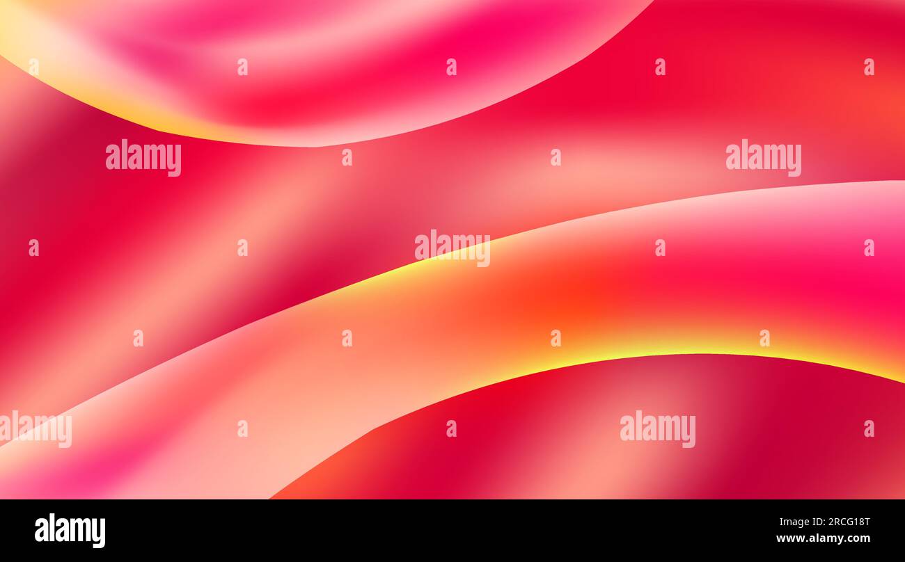 Abstract elegant red gradient background with smooth rounded shapes ...
