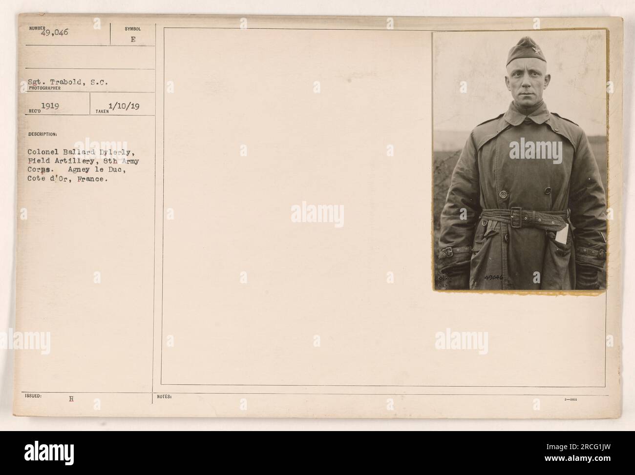 Colonel ballard dyerly hi-res stock photography and images - Alamy