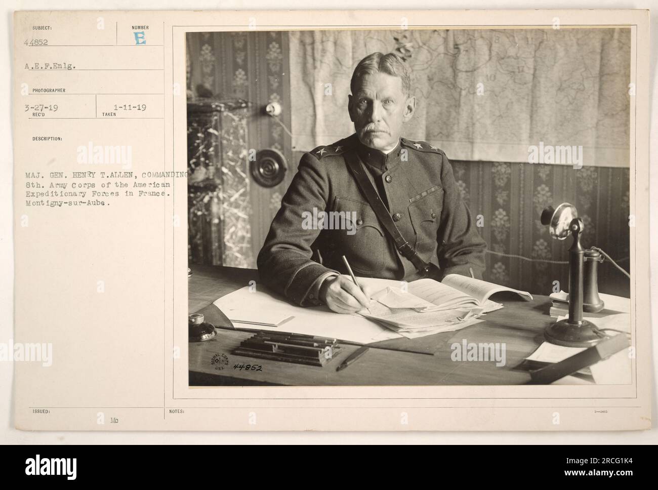 Major general henry t allen hi-res stock photography and images - Alamy