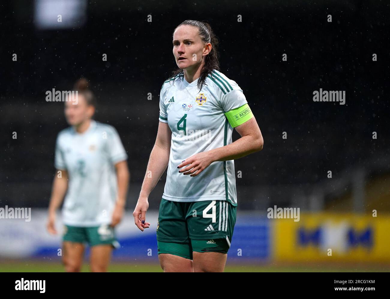 Northern Ireland's Sarah McFadden during the women's friendly match at ...