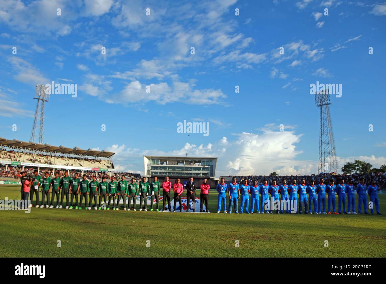 Bangladesh-Afghanistan first T20I match at the Sylhet International ...