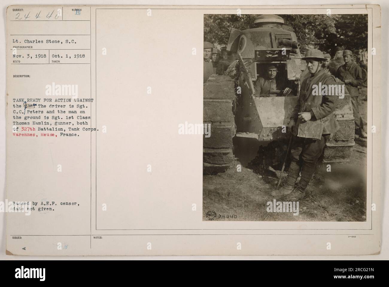 Sgt c c peters hi-res stock photography and images - Alamy