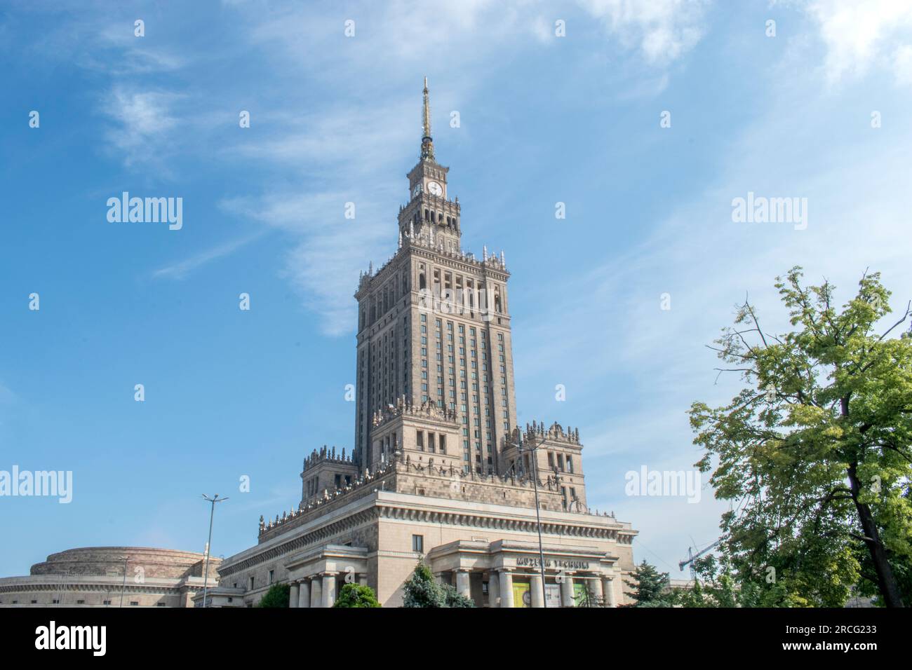 warsaw, poland. 16 june 2023: A renowned symbol in Warsaw, Poland's ...