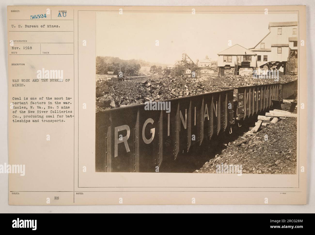Coal for battleships and transports hi-res stock photography and images ...