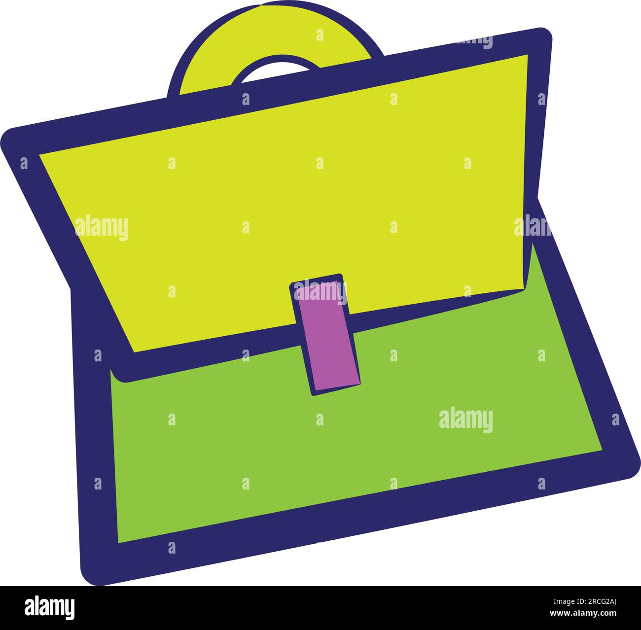 Drawing baggage travel business handle Cut Out Stock Images & Pictures ...