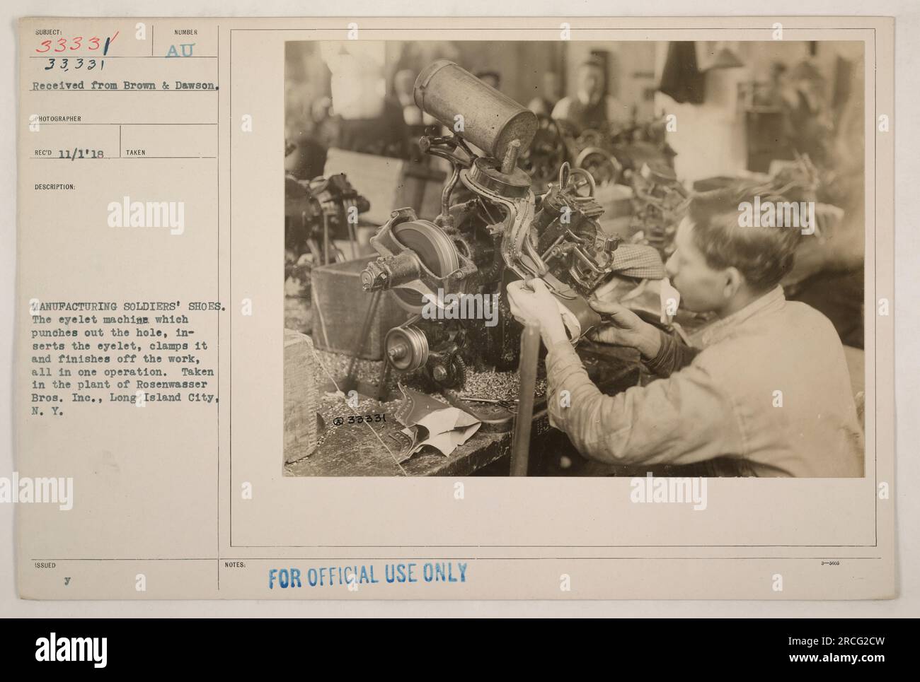 American manufacturing during world war one hi-res stock photography ...