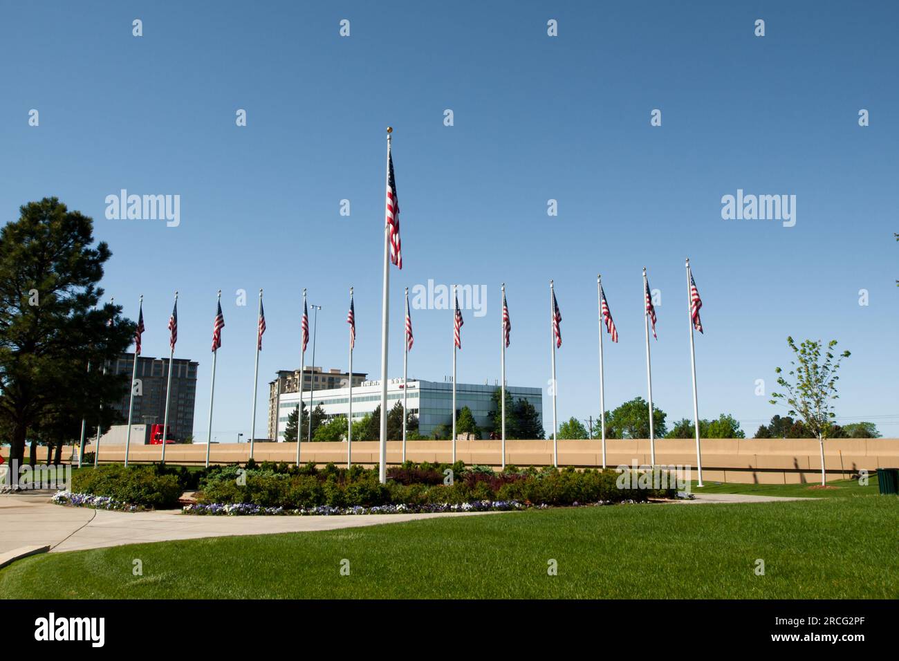 Denver Tech Center Monument Stock Photo - Alamy