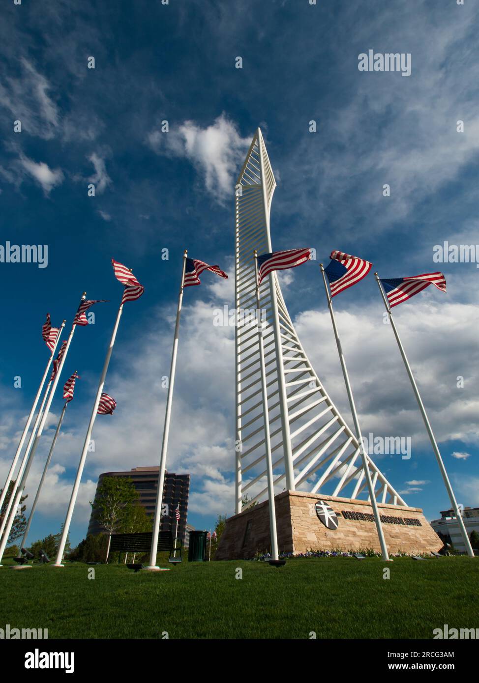 Denver Tech Center Monument Stock Photo - Alamy