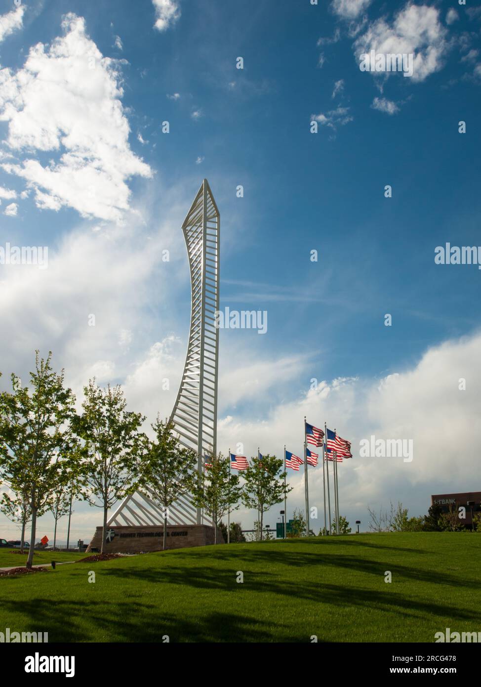 Denver Tech Center Monument Stock Photo - Alamy