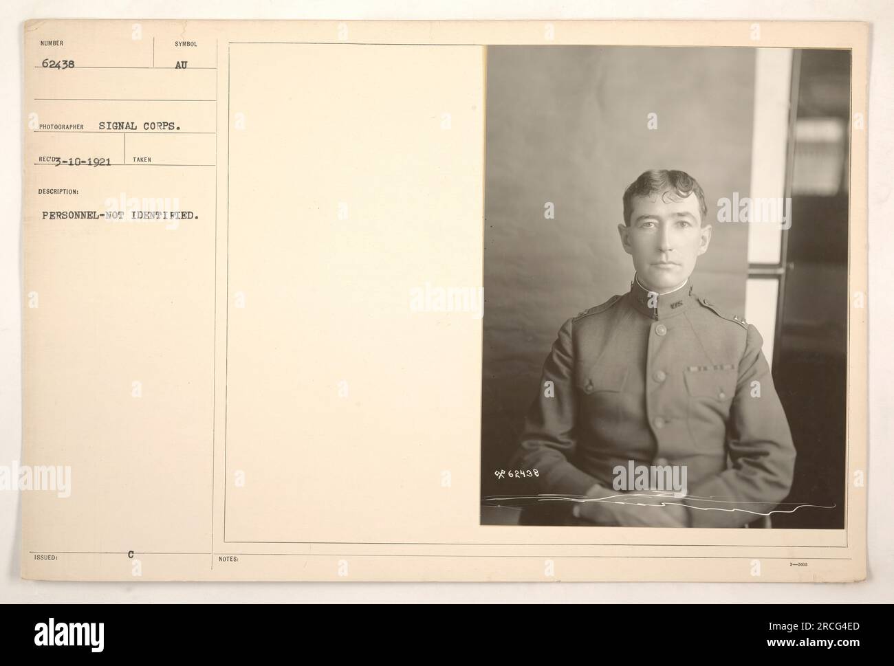 Portrait of a soldier, taken by an unidentified photographer from the ...