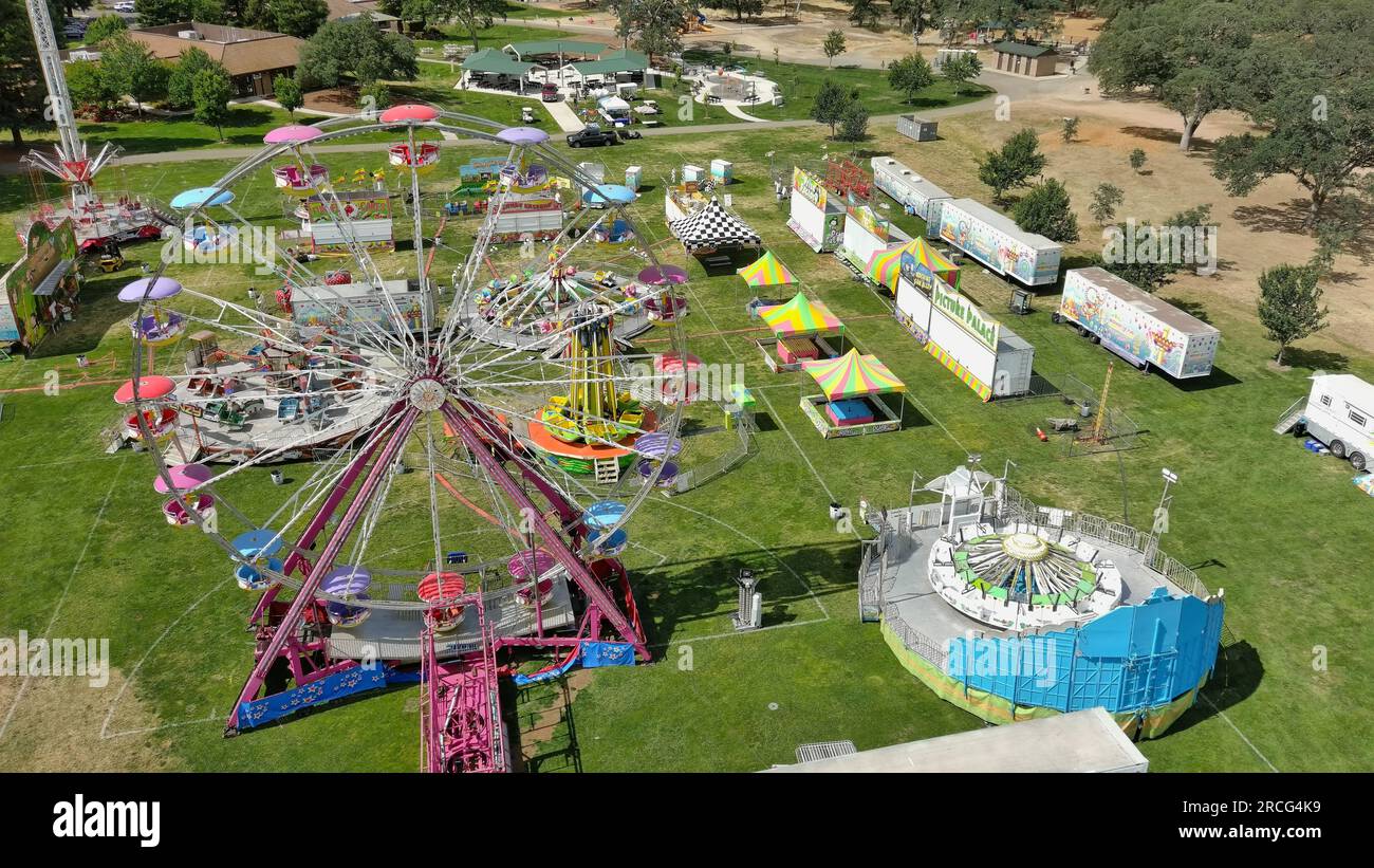 Small Town Carnival Stock Photo - Alamy