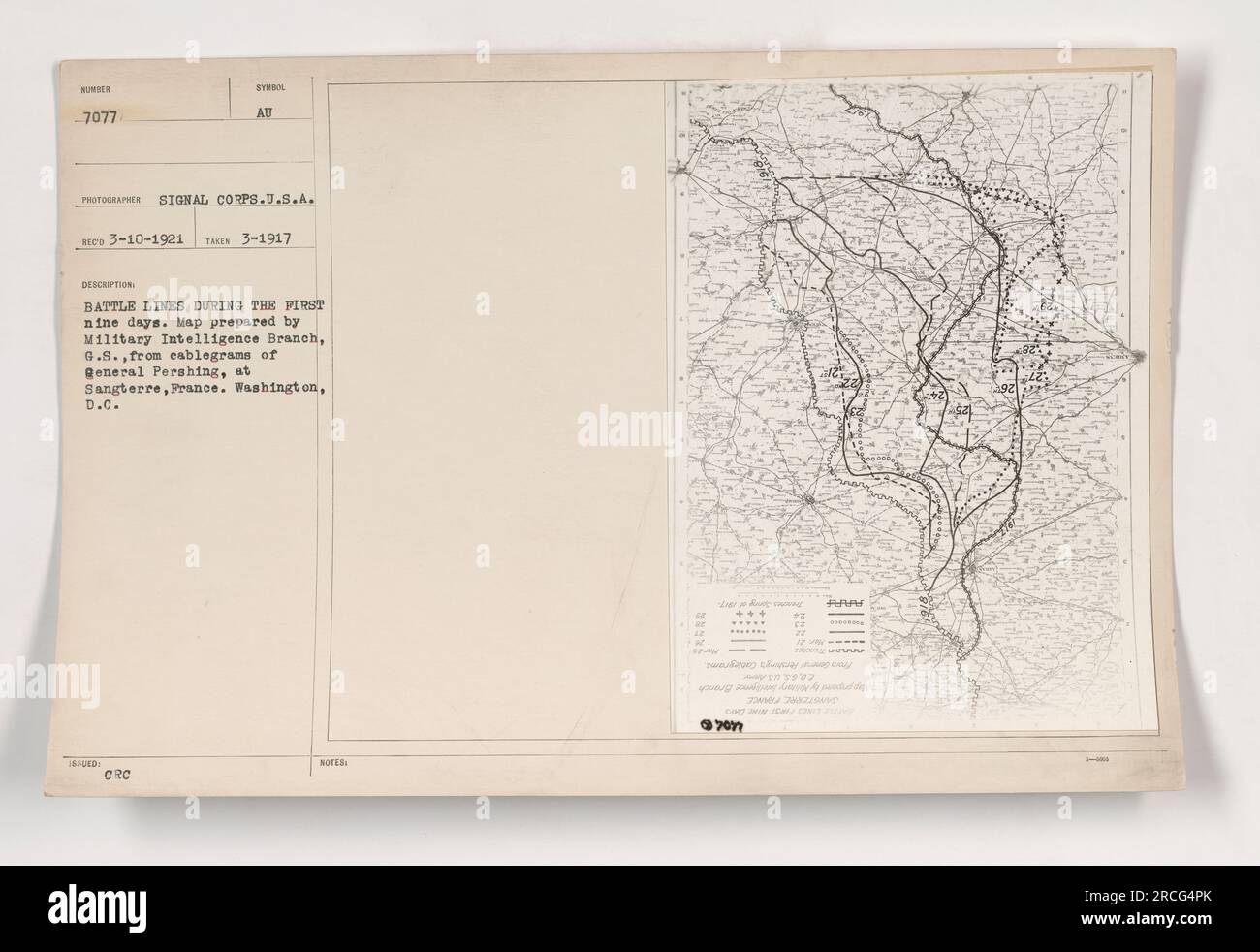 Battle lines during the first nine days of World War One. This map ...