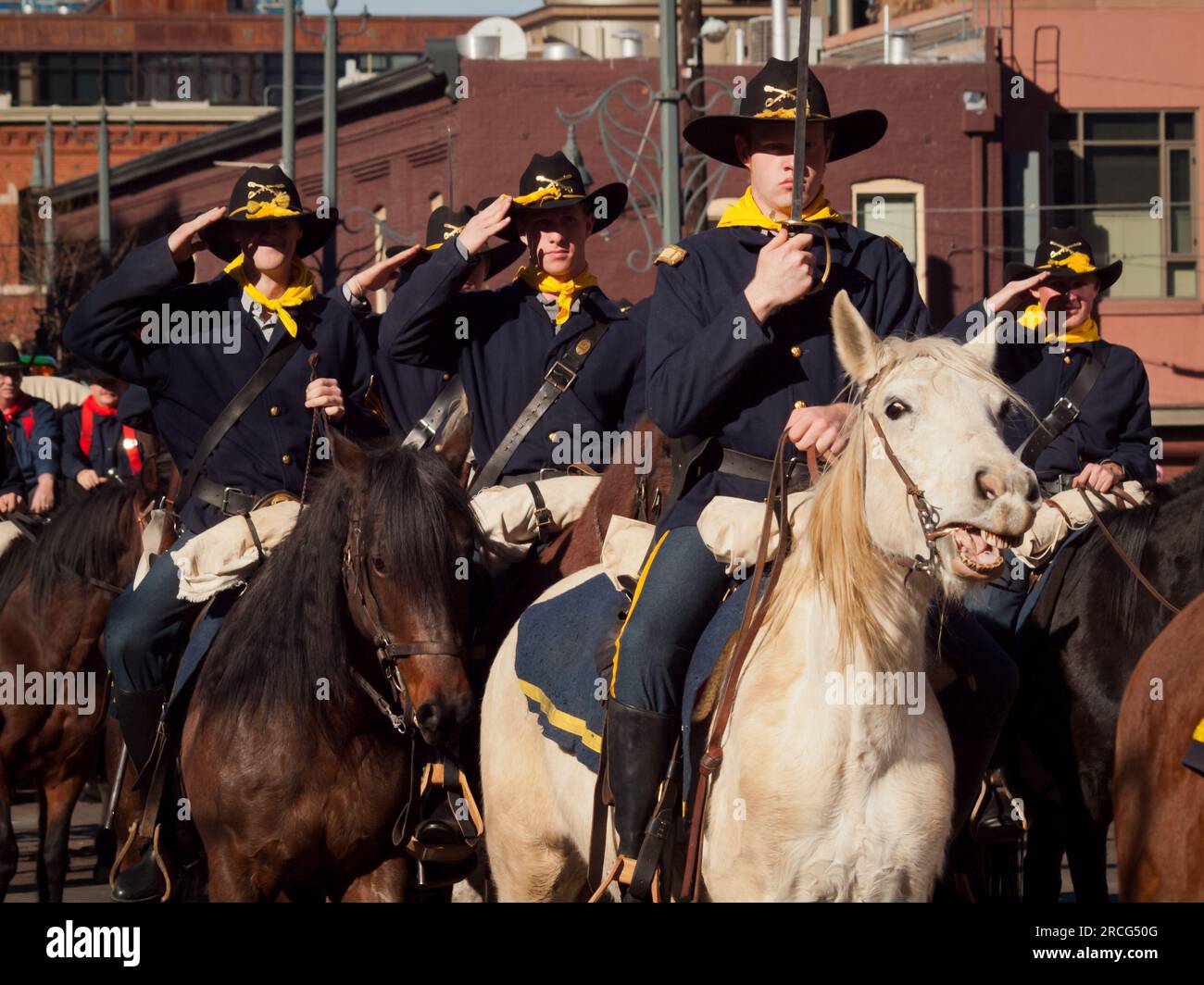 Western Stock Show Parade Stock Photo - Alamy