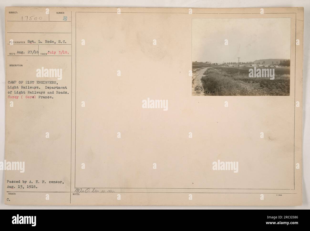 A group of soldiers from the 21st Engineers, Light Railways are ...