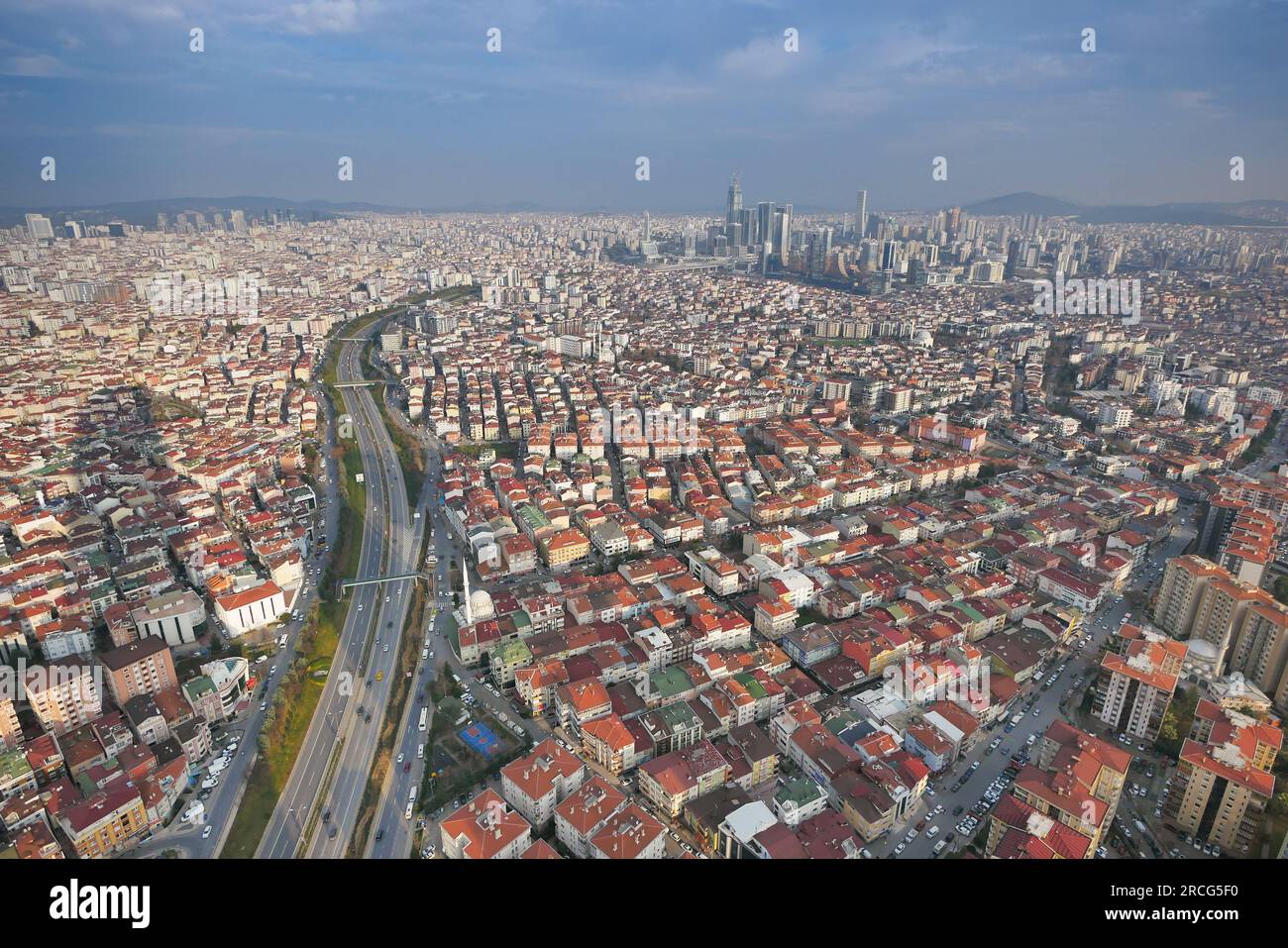 highway road multilevel junction in istanbul Stock Photo - Alamy