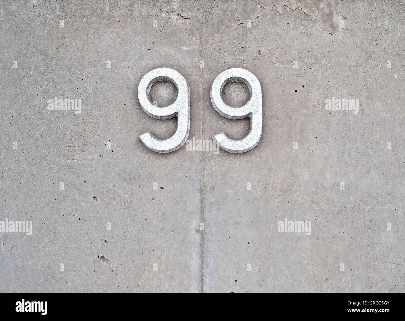 Number 99 ninety nine hi-res stock photography and images - Alamy