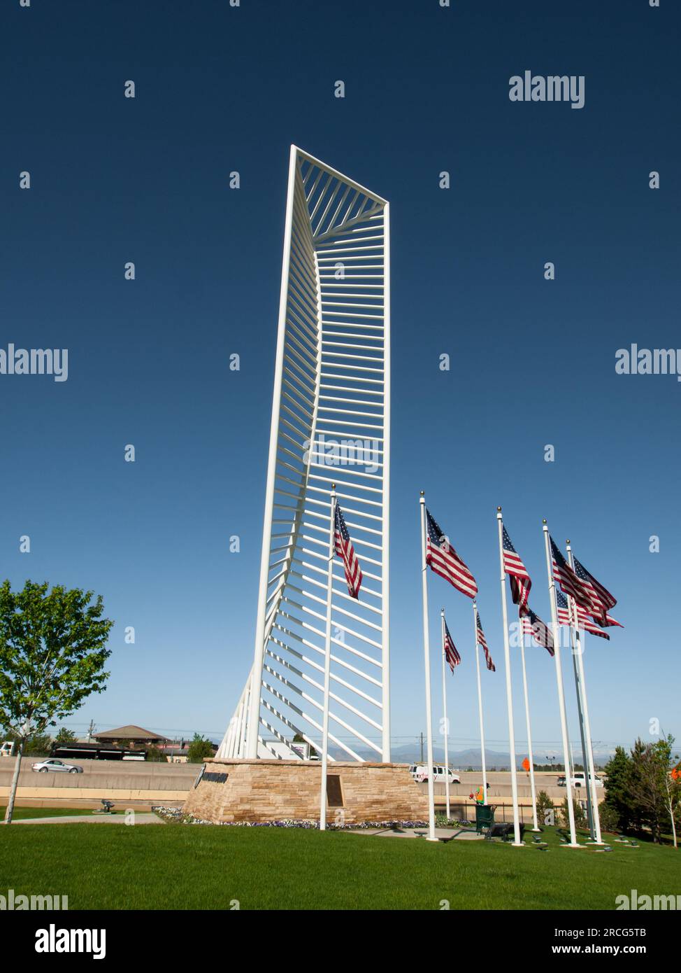Denver Tech Center Monument Stock Photo - Alamy