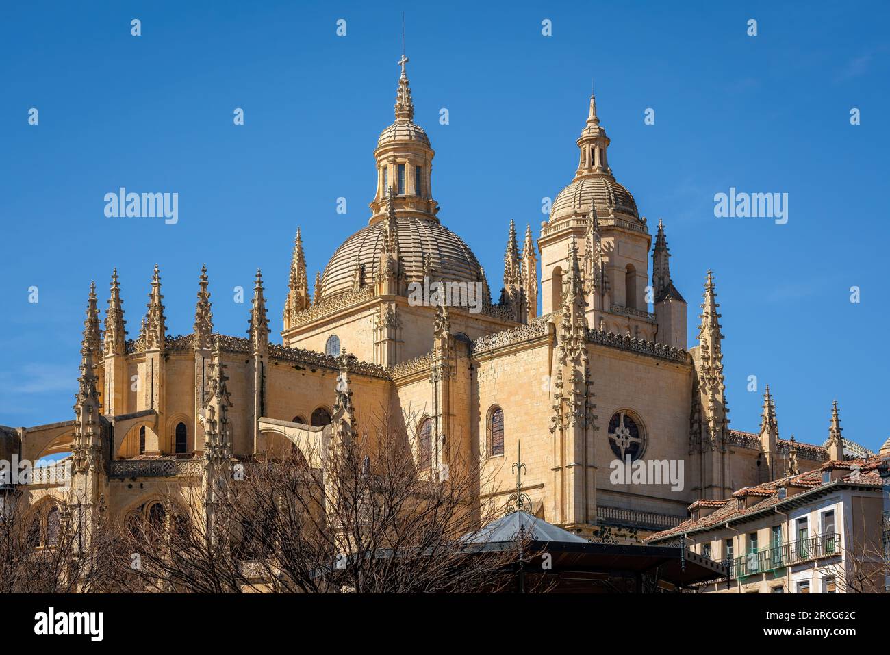 Segovia Cathedral - Segovia, Spain Stock Photo - Alamy
