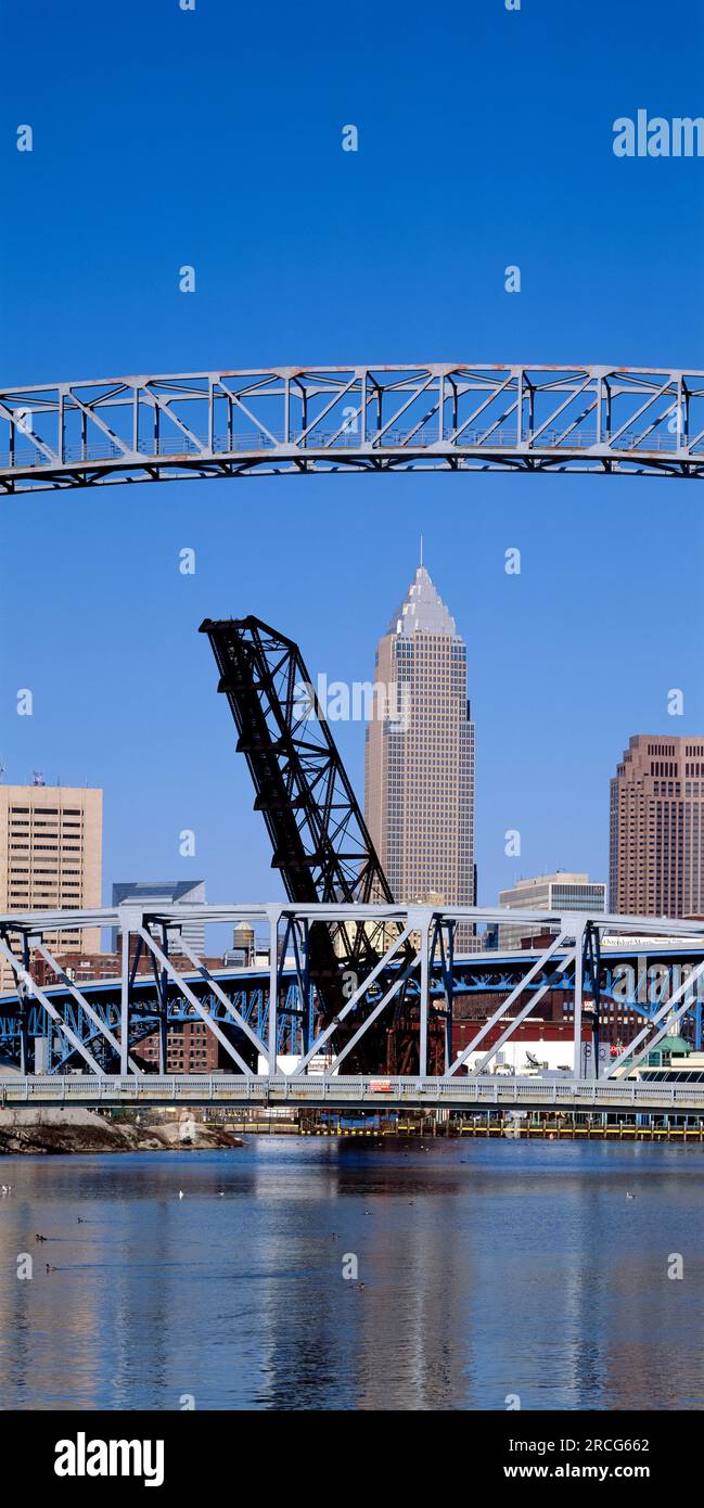 Bridge in Cleveland, Ohio, USA Stock Photo - Alamy
