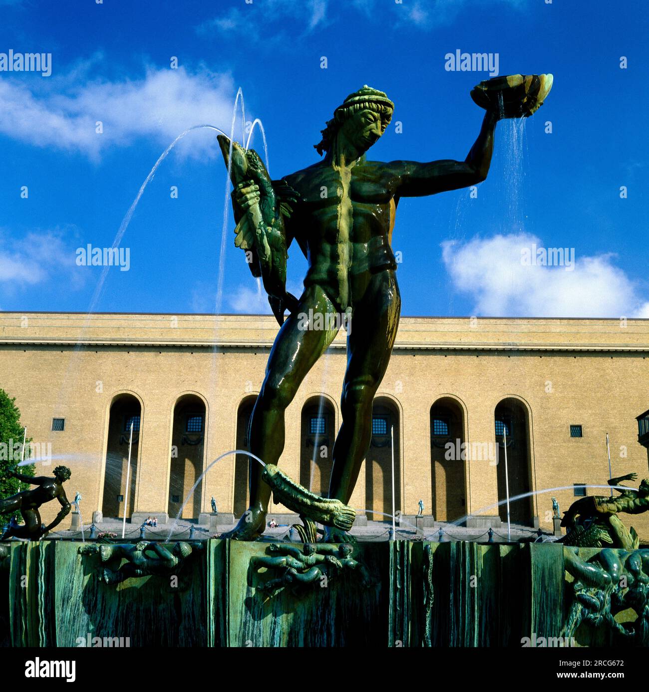 Poseidon statue hi-res stock photography and images - Alamy