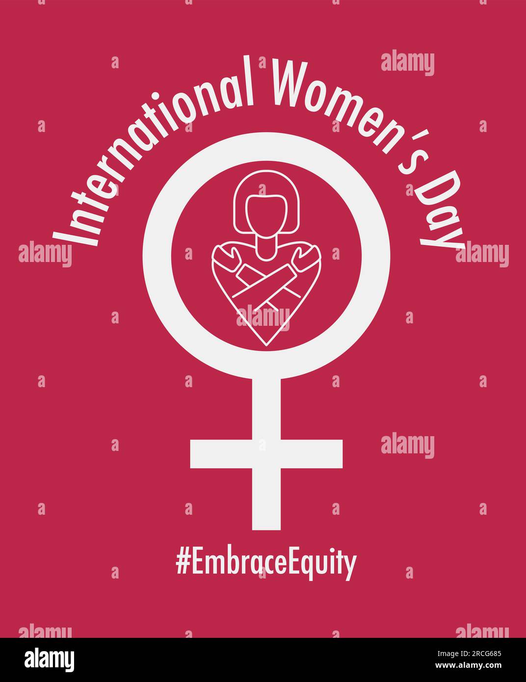 Womens day equality icon Stock Vector Images - Alamy