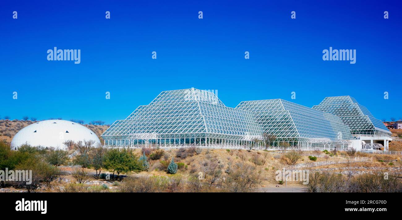 Biosphere 2, Arizona, USA Stock Photo - Alamy