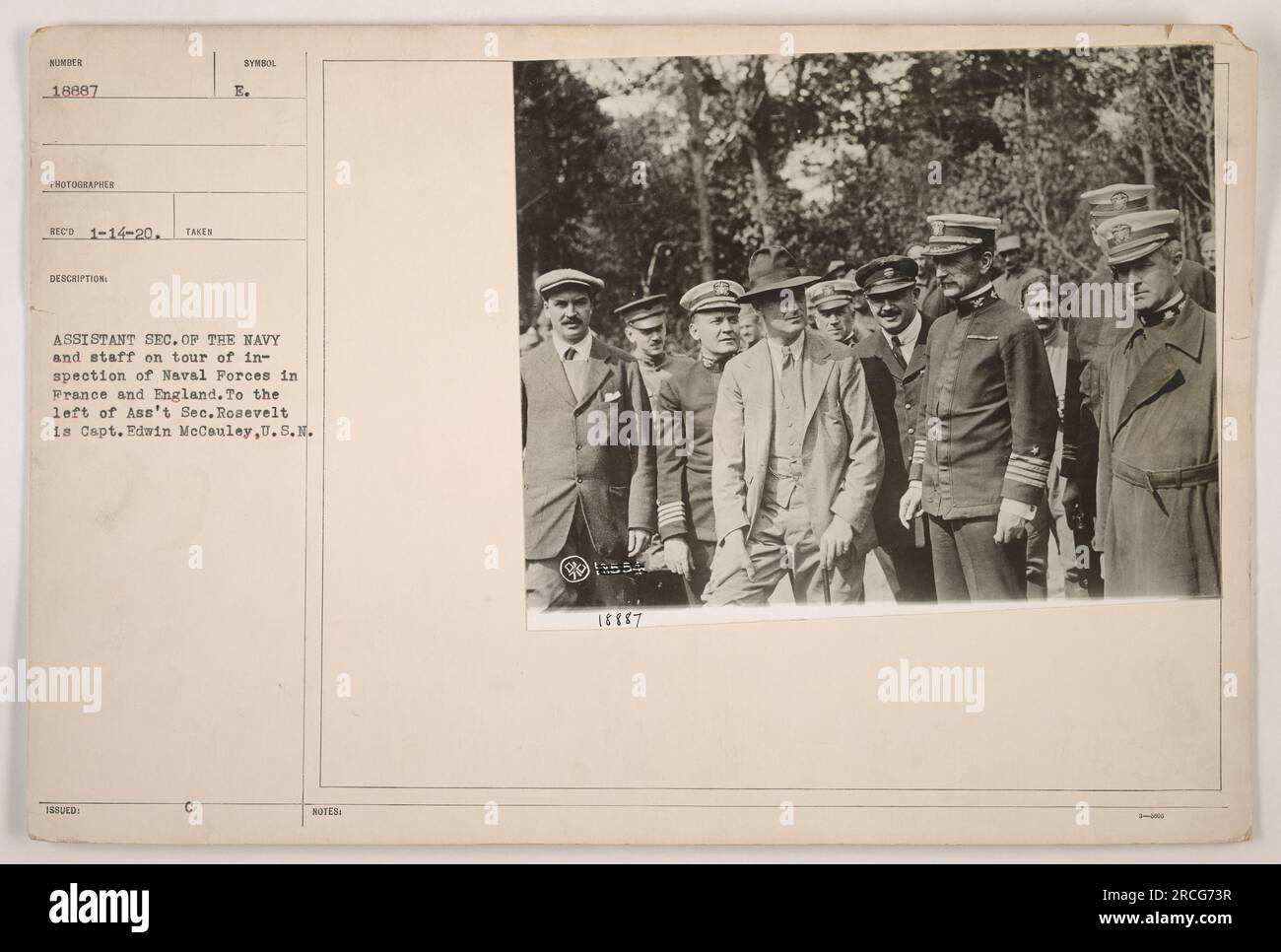 Naval inspection tour photographs hi-res stock photography and images ...